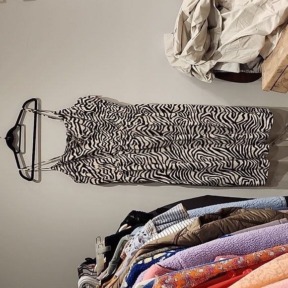 Lily Morgan | Dresses | Nwt 4x Lily Morgan Black Zebra Print Dress ...